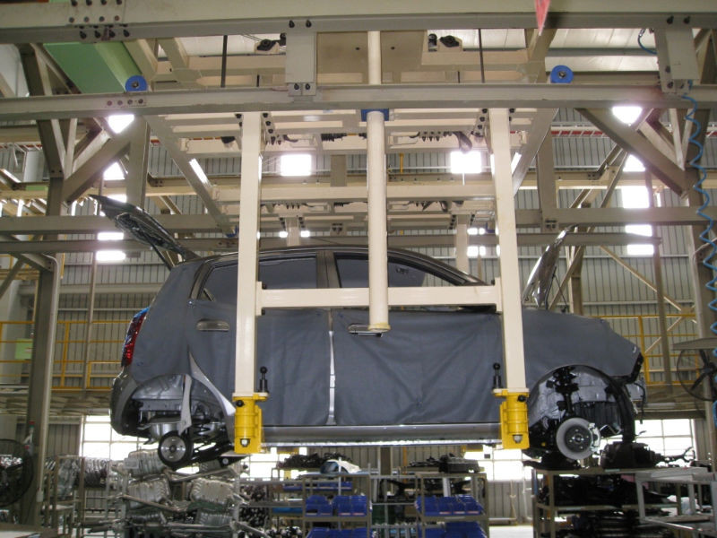 Car Automotive Assembly Line Machine , Auto Production Line Equipment